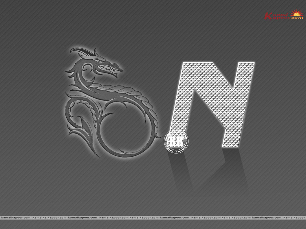 N Letter Wallpaper