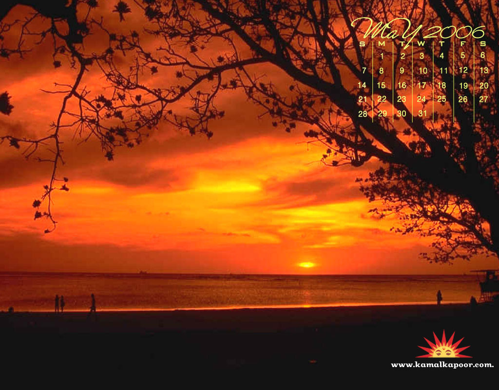 Sunset Calendar wallpapers, free download desktop Sunset Calendar ...