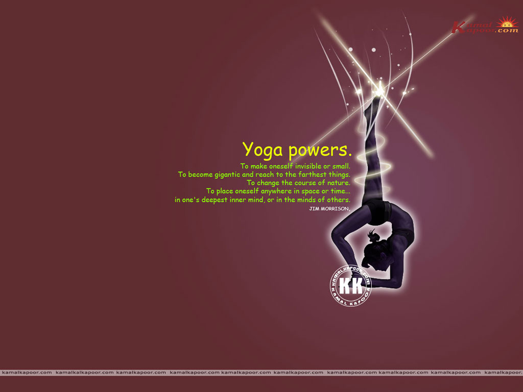 Creative Wallpaper Yoga