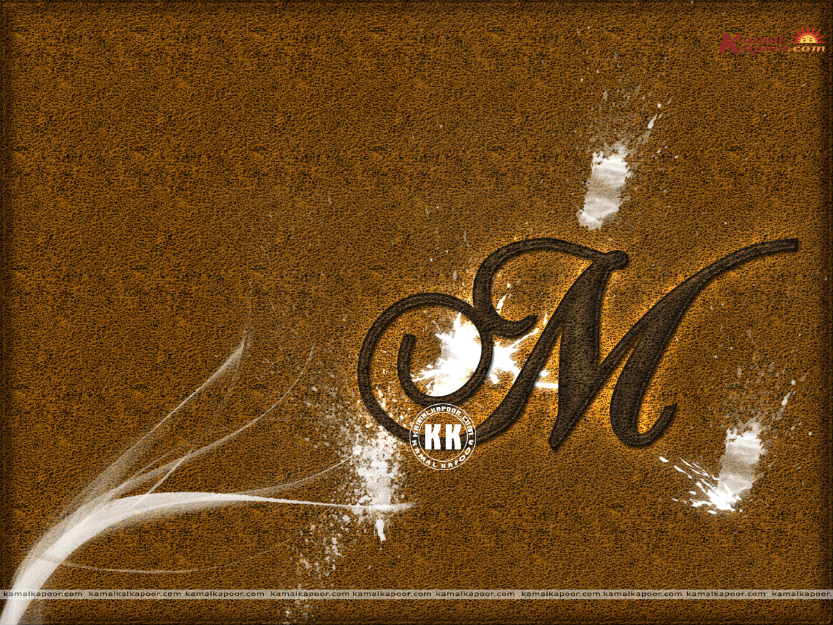 M Alphabet Wallpaper